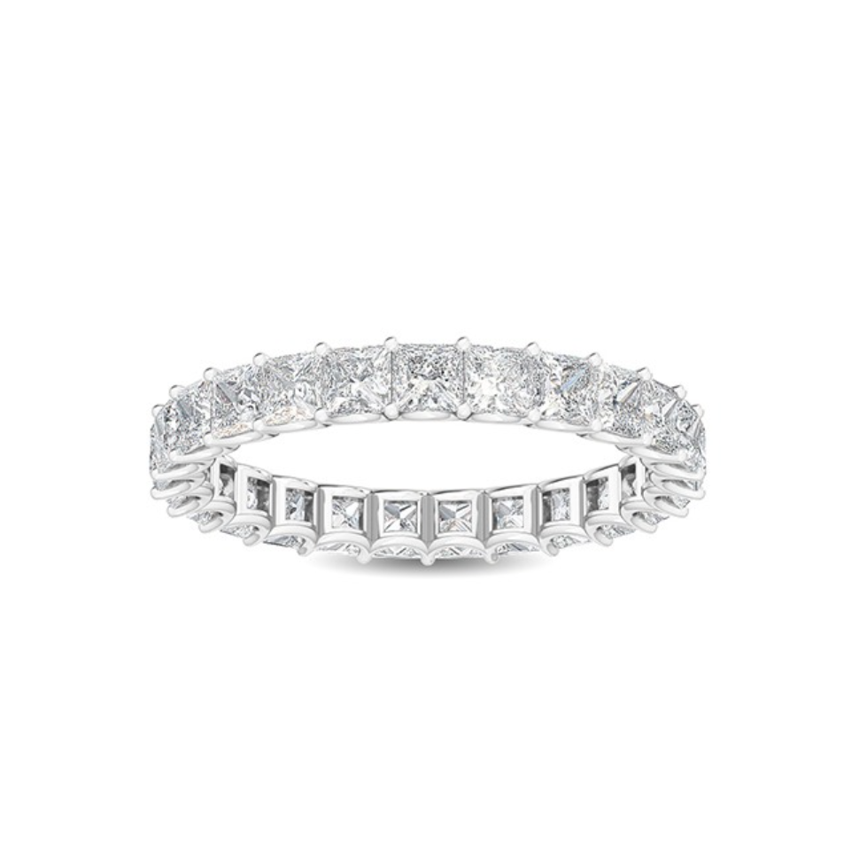 Princess Cut Eternity Band – Trellis by Elyana