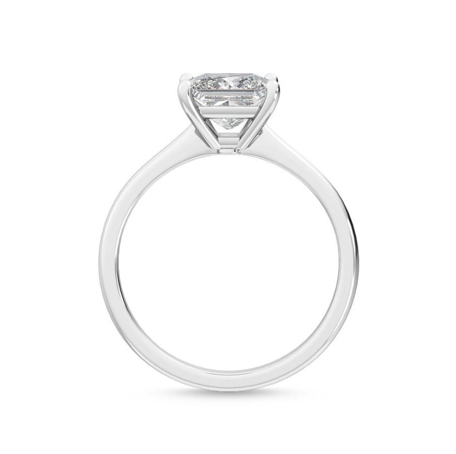 Princess Cut Solitaire Engagement Ring – Trellis by Elyana